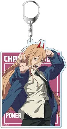 Amazon.co.jp: Chainsawman Acrylic Key Chain (Power 1) : Toys & Games