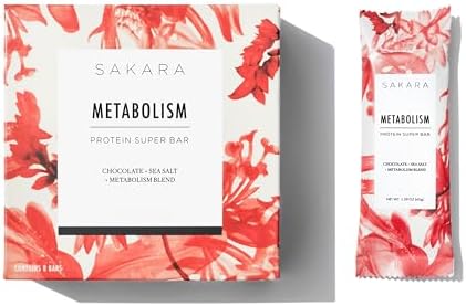 Amazon.com : SAKARA Metabolism Super Bar – Healthy, Nutritious Vegan ...