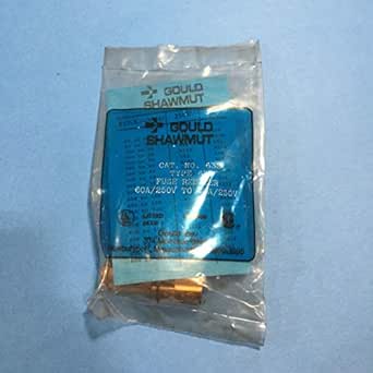 Gould Shawmut 632 Fuse Reducer, 60A/250V to 30A/250V: Amazon.com: Tools ...