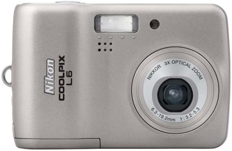Amazon.com : Nikon Coolpix L6 6MP Digital Camera with 3x Optical Zoom ...
