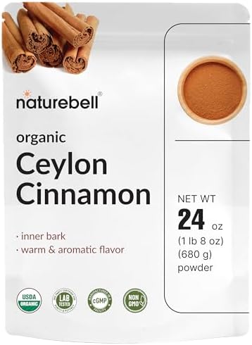 Amazon.com : Organic Ceylon Cinnamon Powder, 24 oz | True Sri Lanka ...