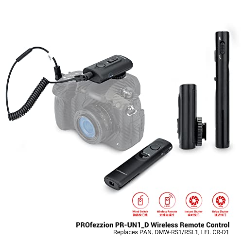 Snapklik.com : PROfezzion 164 Wireless Shutter Release Remote Control For Panasonic Lumix S5 II ...