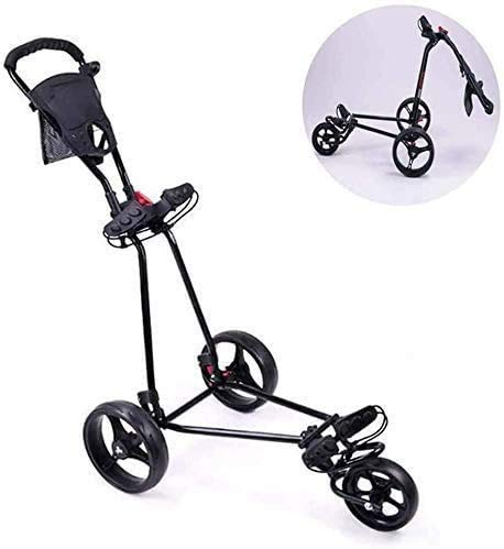 Golf Carts Trolleys Cart 3 Wheel Push Pull Golf Cart | Desertcart Morocco