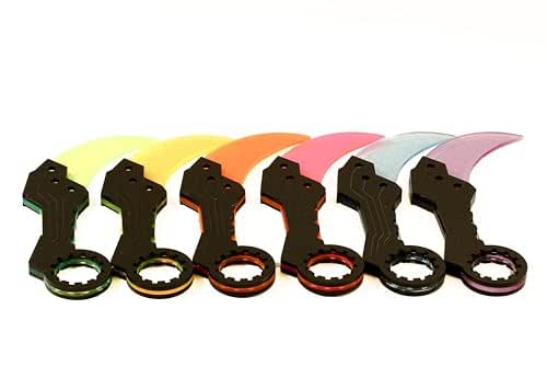 Amazon.com: Flourescent Acrylic Cyberpunk Futuristic Prop Knife for ...