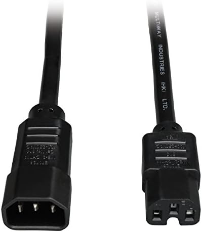 Amazon.com: CablesAndKits - AC Power Cord Extension 6ft (1.8m) - C14 to ...