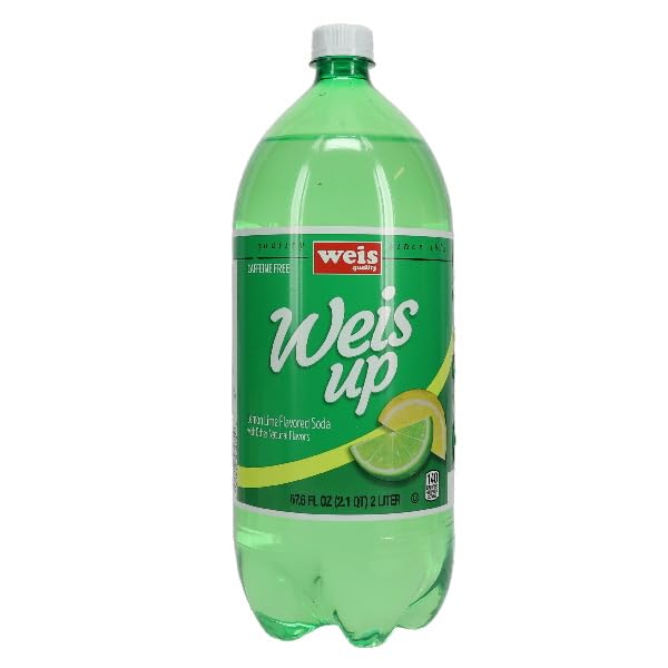 Amazon.com : Weis Quality, Soda Caffeine Free Weis Up, 67.6 Fl Oz ...