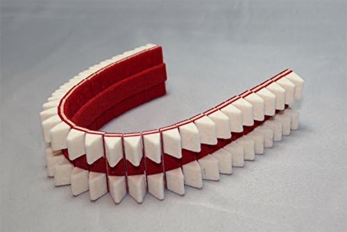 Amazon.com: Piano Damper Felt Wedges - Complete Set of Vertical Bass ...