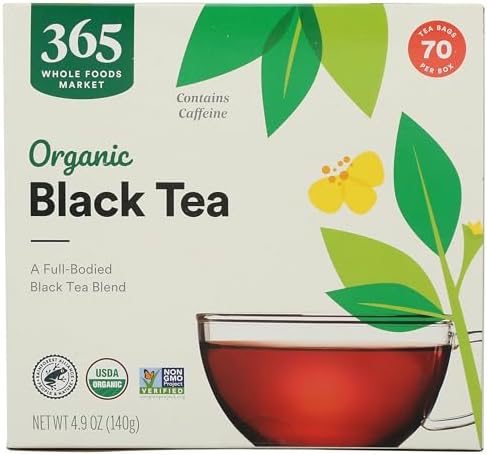 Amazon.com : 365 by Whole Foods Market, Tea Green Organic, 70 Count ...