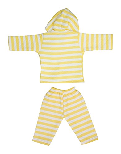 Buy Myfaa Unisex Synthetic Clothing Set (FL1612-YLW--18-24 Months ...