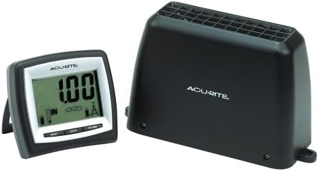 Amazon.com: AcuRite 00896A1 Basic Wireless Rain Gauge,Black : Patio ...