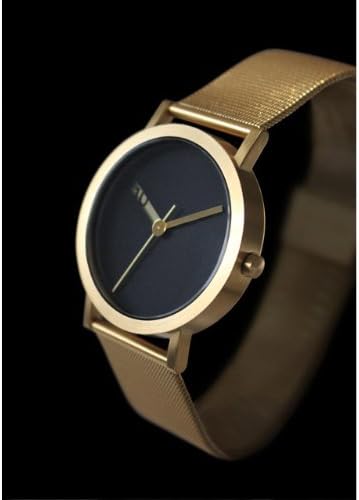 Normal Timepieces – Extra Normal Grande – Gold Mesh Unisex Watch – BigaMart