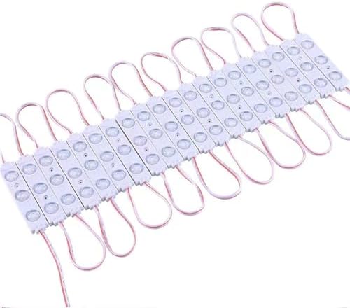 20 PCS Warm White LED Module, 12V Super Bright 2835 3 LED Module ...