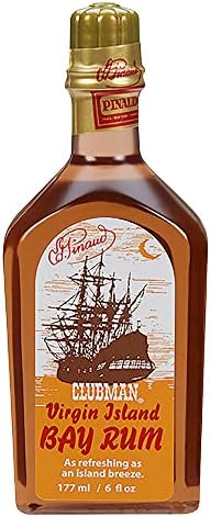 Amazon.com: Clubman Pinaud Virgin Island Bay Rum Shave Cologne, After ...