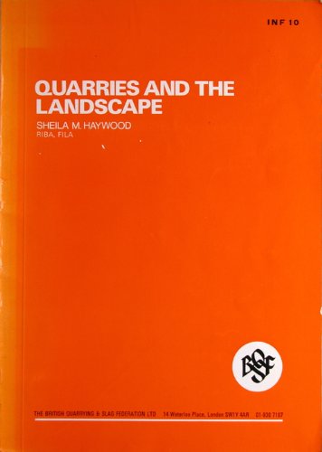 Quarries and the landscape: Amazon.co.uk: Haywood, Sheila M: Books