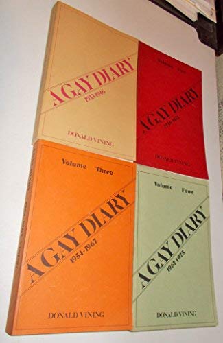 A Gay Diary 1933-1946: Vining, Donald: 9780960227013: Amazon.com: Books