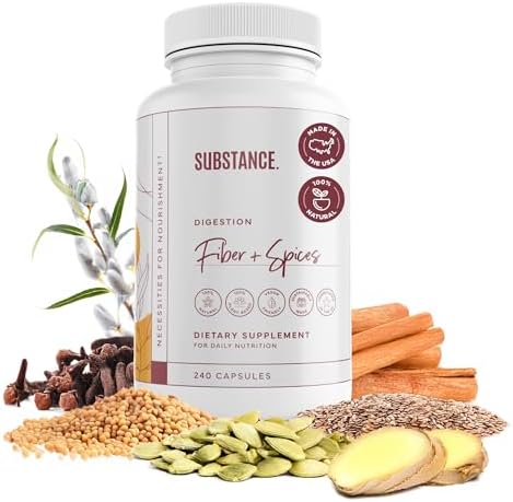 Amazon.com: Balance of Nature Fiber & Spice - Psyllium Husk, Flax Seed ...
