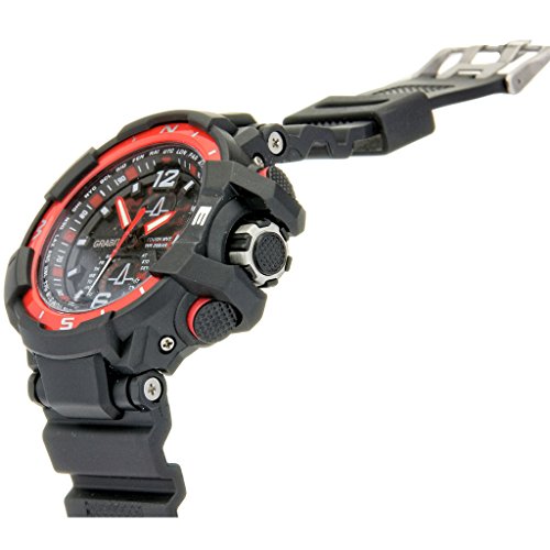 Grabito Men's Black Rubber Watch : Amazon.in: Fashion