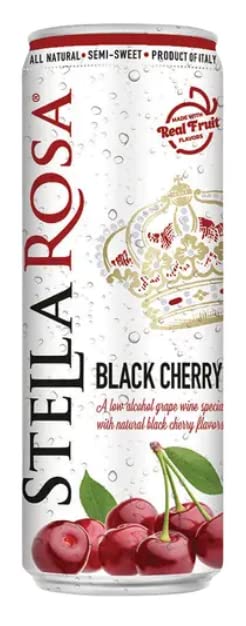 Stella Rosa, Black Cherry Cans, 250 mL at Amazon's Wine Store