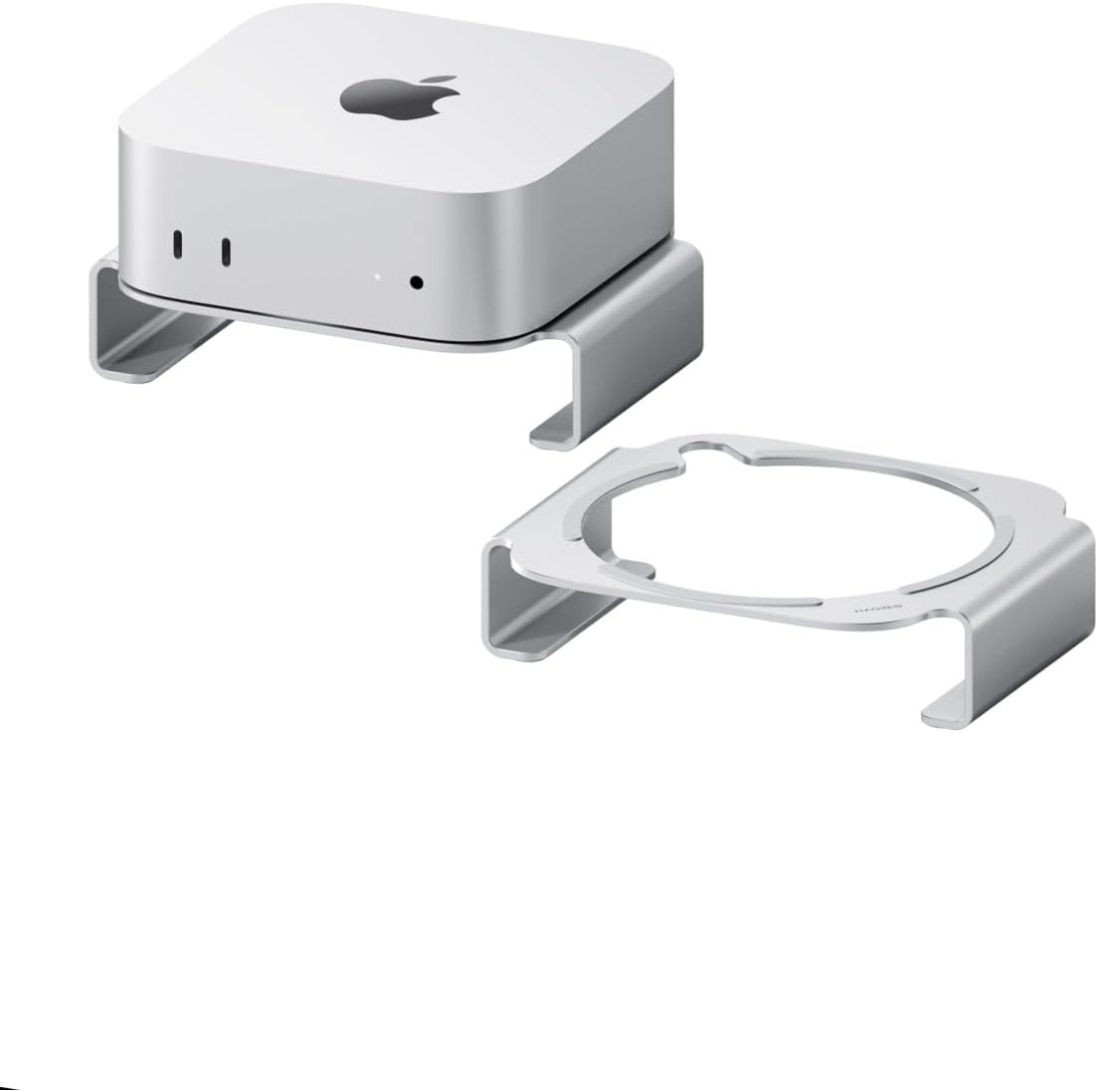 Amazon.com: Hagibis Mac Mini M4 Stand Aluminum Alloy Mount for Mac Mini ...