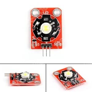 CIRCUIT SYSTEMS M620 3W High-Power Keyes LED Module with PCB Chassis for Arduino STM32 AVR ...