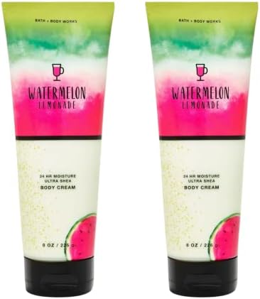 Amazon.com : Bath and Body Works Forever Red Luxury Body Cream 8 Ounce ...