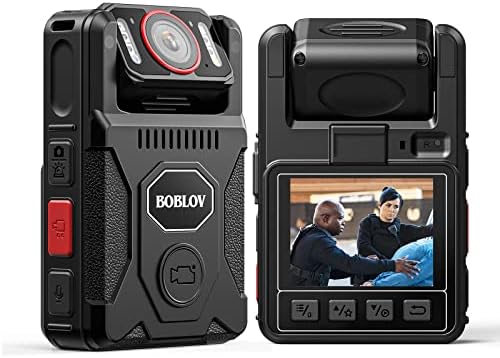Amazon.com: PatrolMaster 1296P UHD Body Camera with Audio (Build-in ...