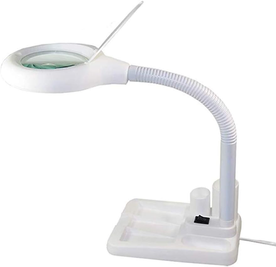 Lupenleuchte 5/10 Fach Vergrößerung,mit Led Tageslicht,Lupenlampe ...