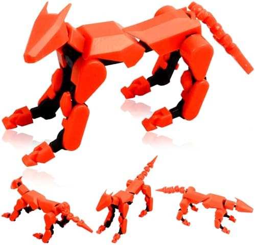 Amazon.com: (Assembly Completed) Titan13 Action Figure Set, Robot Dog ...