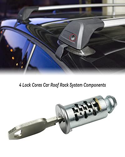 Snapklik.com : TIKSCIENCE 4 Pack Lock Cores Fit For Thule Car Racks ...