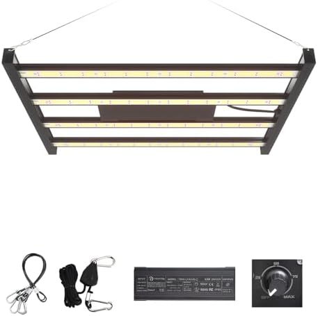 Amazon.com : RDJ Bouns 2024 Fresh 720W LED Grow Light for 4x4 Grow Tent ...