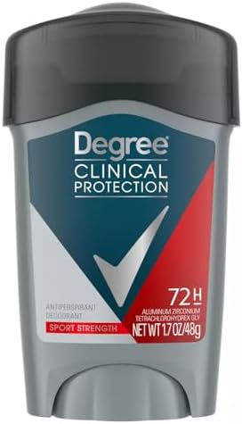 Amazon.com : Degree Men Antiperspirant Deodorant Clean 72-Hour Sweat ...