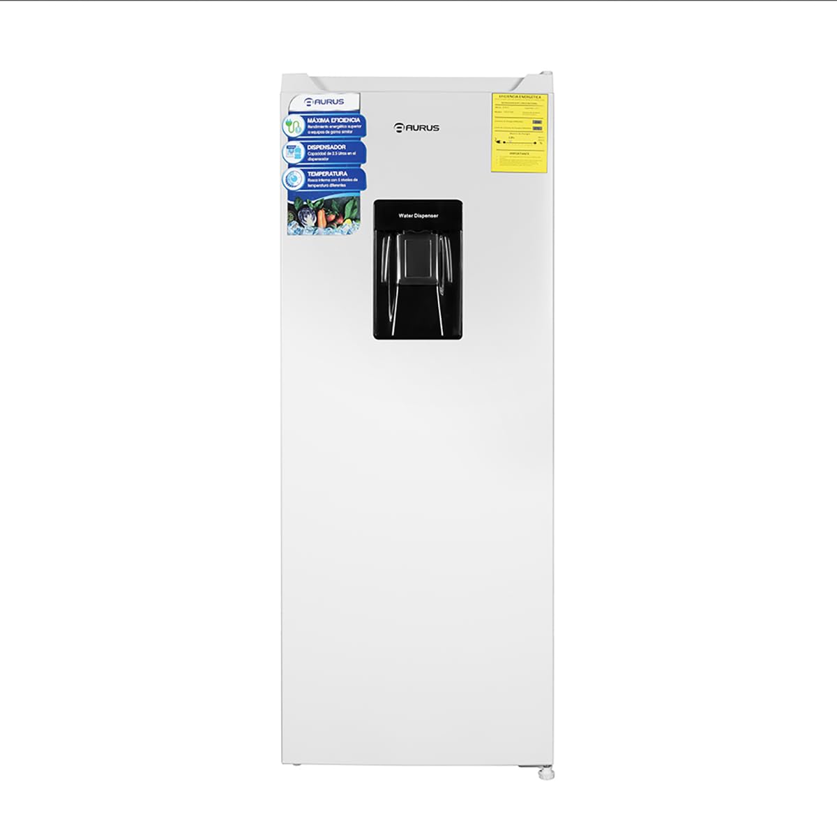 Refrigerador AURUS ARU07WW 7p3 con despachador, color blanco. : Amazon ...