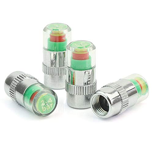 Tire Pressure Monitor Valve Stem,Baceyong 4Pcs Set Car Wheel Pressure ...