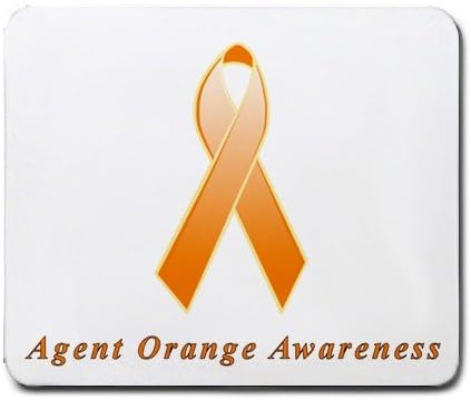 Amazon.com: Agent Orange Awareness Ribbon Mouse Pad : Office Products