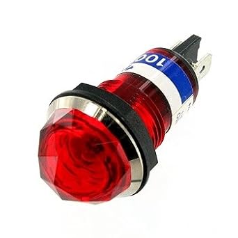 Amazon | サトーパーツ ネオンブラケット ダイヤカット型 AC100V~125V 赤 BN-23-1-R | 表示灯 | 産業・研究開発用品 通販