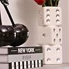 Amazon.com: Reimagine Discovery White & Silver Triple Dice Vase ...