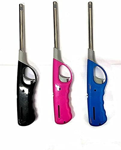 V7® 3 X BBQ Lighter Gas Cooker Oven Stove Clicker Long Lighter Camping ...