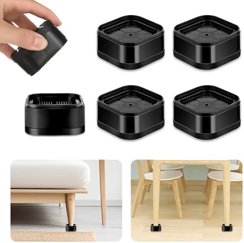 Furniture Risers 1 Inch Table Lifts Risers 4 Pack, Furniture Raisers ...