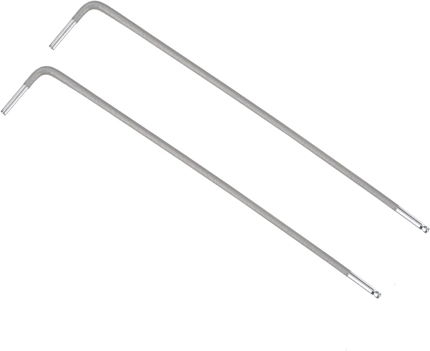 uxcell 3mm Ball End Hex Key Wrench, L Shaped Long Arm S2 Steel ...