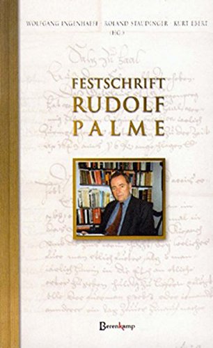Festschrift Rudolf Palme : Ingenhaeff, Wolfgang, Staudinger, Roland ...