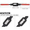 uxcell Adjustable Tap Wrench Handle for 1/4"-3/4" (UNC/UNF) / Metric M5 ...