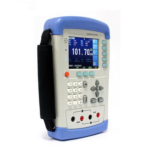 GOWE Handheld DC Milliohm Resistance Meter Tester 10micro-200k ohm ...