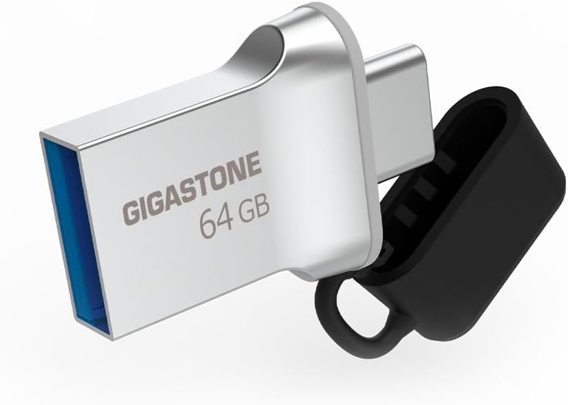 Amazon.co.jp: Gigastone Z50 64GB USBメモリ Type C OTG USBタイプC両方 USB 3.2 ...