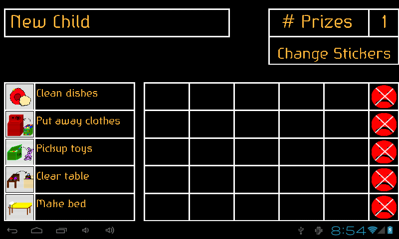 Chore Chart - App on Amazon Appstore