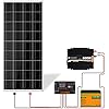 Amazon.com : ECO-WORTHY Solar Panel Kit with Battery and Inverter : 100 ...