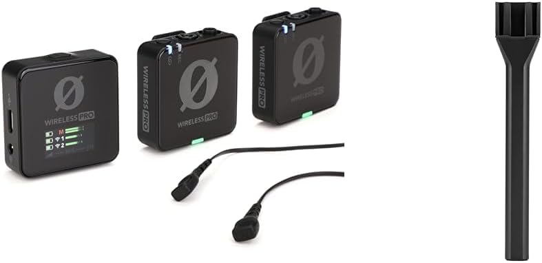Amazon.com: Rode Wireless PRO Compact Wireless Microphone System with 2 ...
