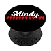 Amazon.com: Mindy Name PopSockets Swappable PopGrip : Cell Phones ...