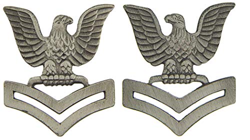 United States Navy USN 2nd Class Crow Lapel Pin 1" Lapel Pin - Pair ...