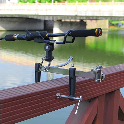 Snapklik.com : Fishing Pole Rack Fishing Pole Holder For Boat: 360 ...