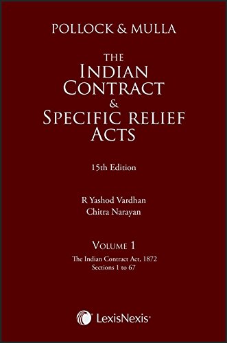 Buy The Indian Contract & Specific Relief Acts (Set of 2 Volumes) Book ...